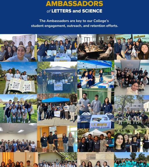 Ambassadors of Letters and Science (ALAS) | UC Davis College of Letters and Science